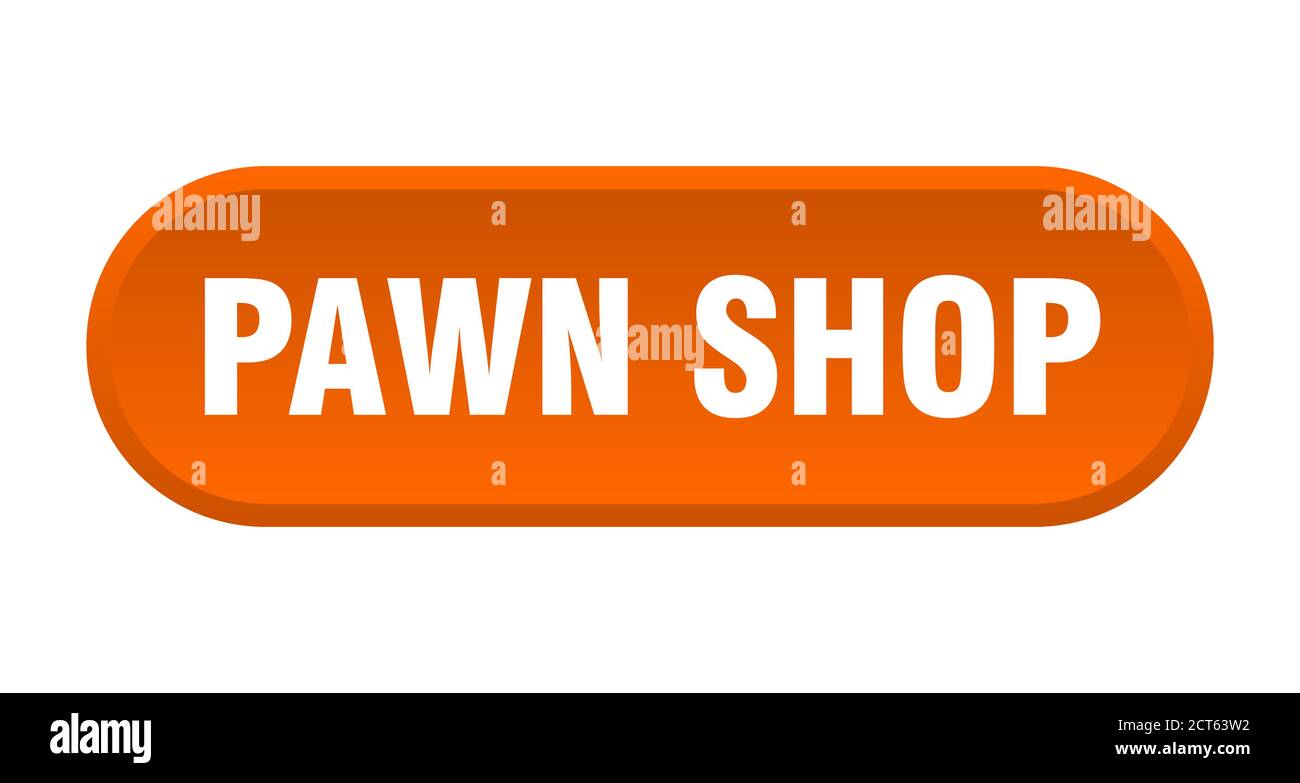 pawn shop button. rounded sign isolated on white background Stock Vector Image & Art - Alamy