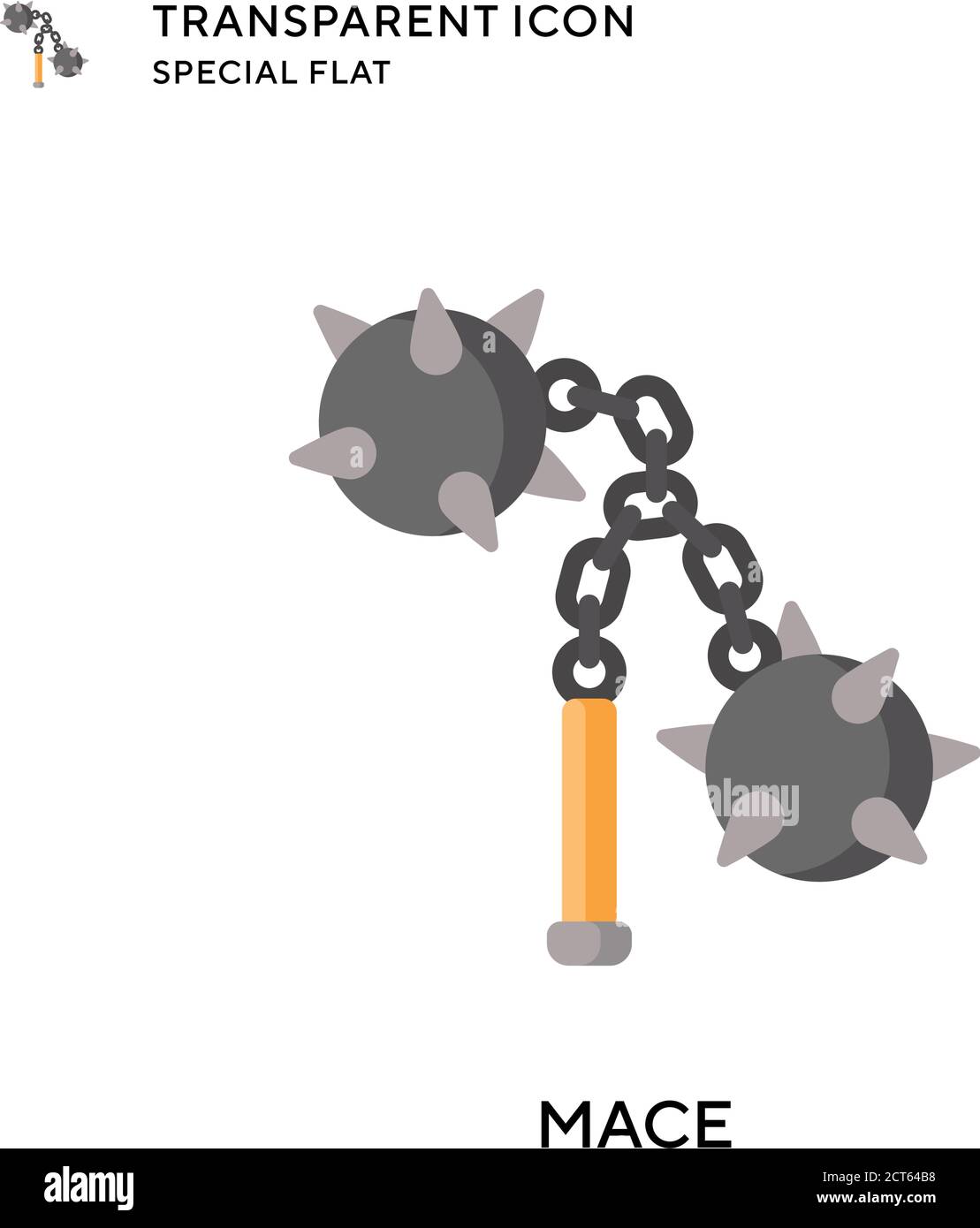 3d mace model Stock Vector Images - Alamy