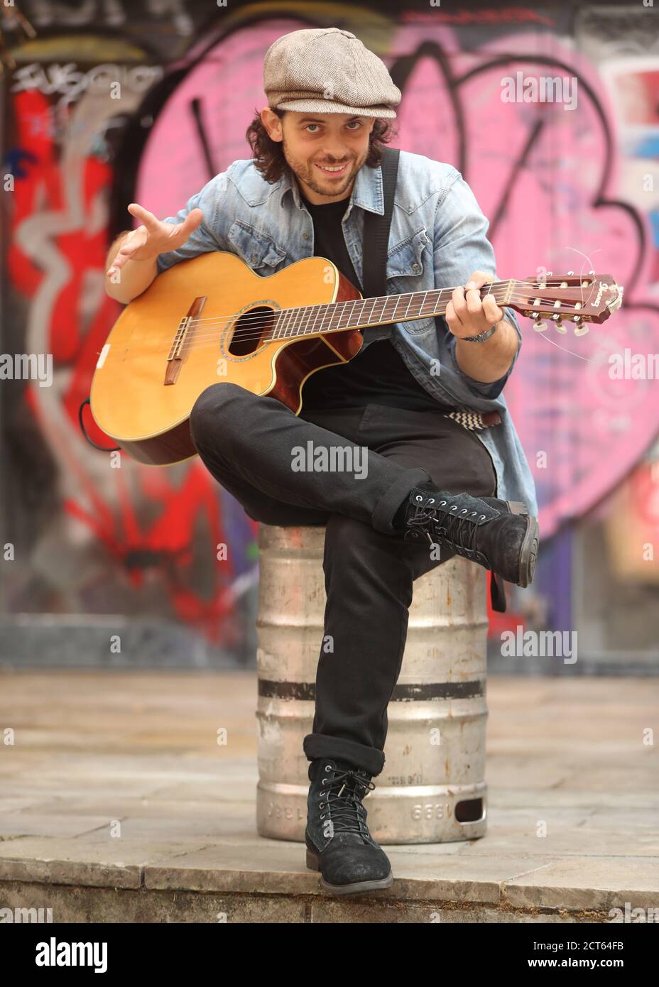 Sean Regan at the launch of Dublin City Council's Busker Fleadh in ...
