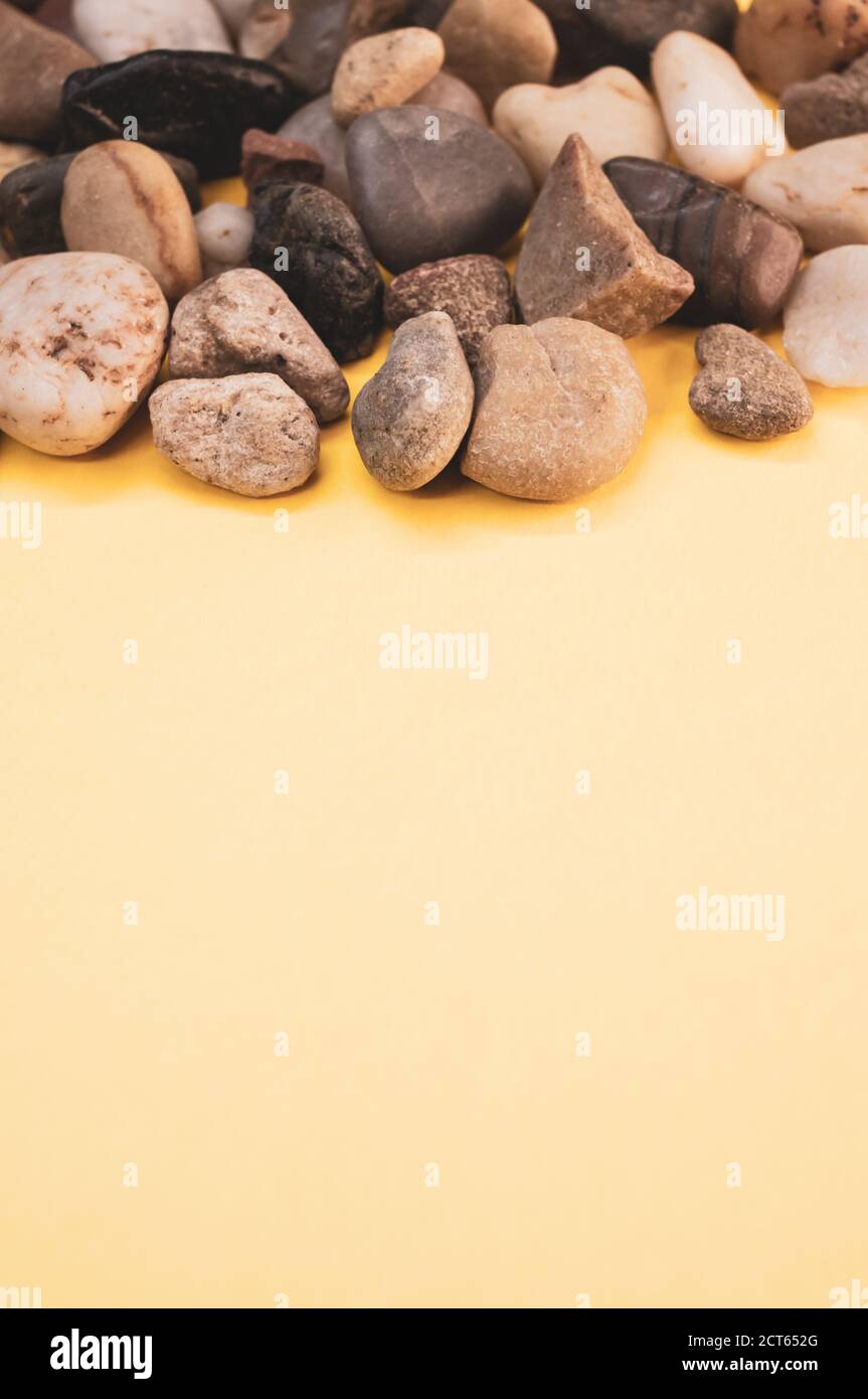 Vertical shot rocks pebbles hi-res stock photography and images - Alamy