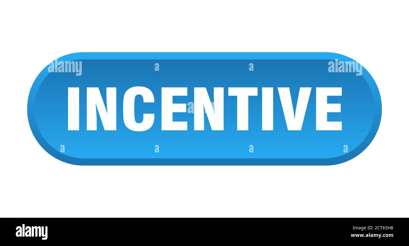 incentive button. rounded sign isolated on white background Stock Vector Image & Art - Alamy