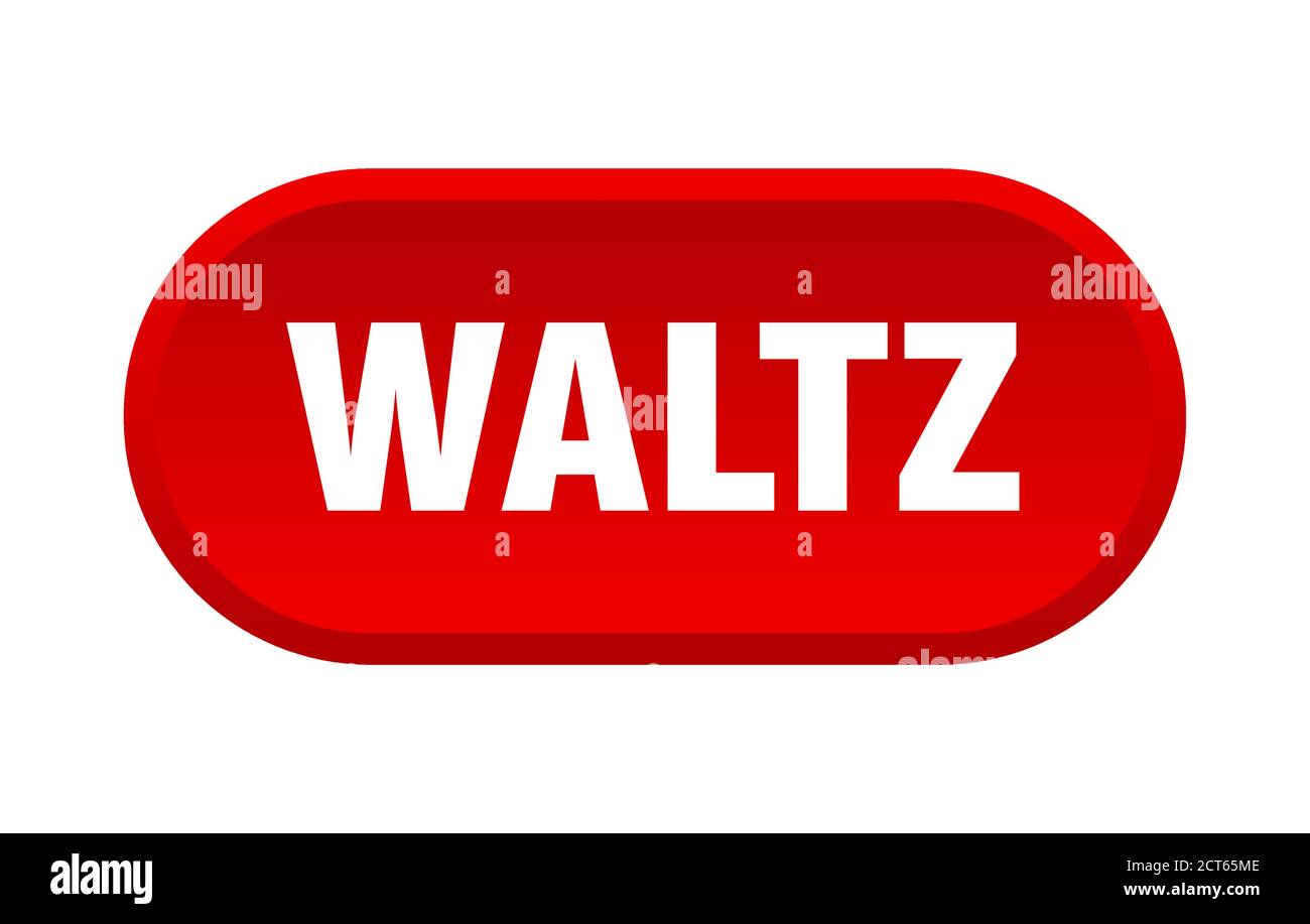 waltz button. rounded sign isolated on white background Stock Vector ...
