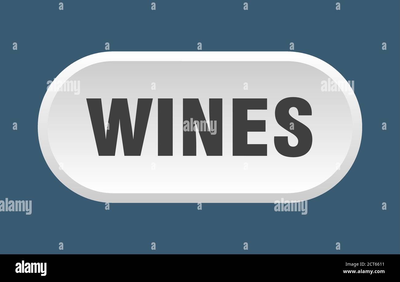 wines button. rounded sign isolated on white background Stock Vector ...