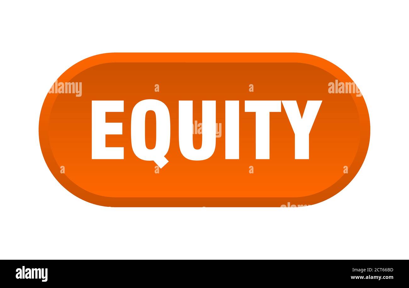 equity button. rounded sign isolated on white background Stock Vector ...