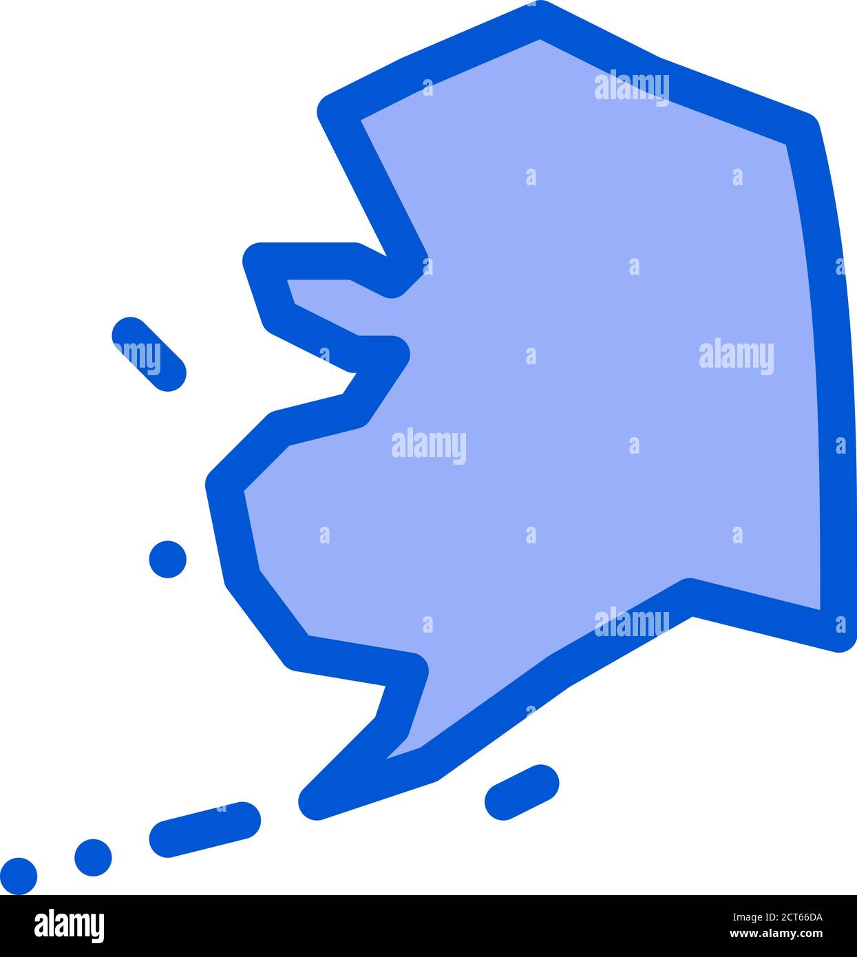 arctic continent icon vector outline symbol illustration Stock Vector ...