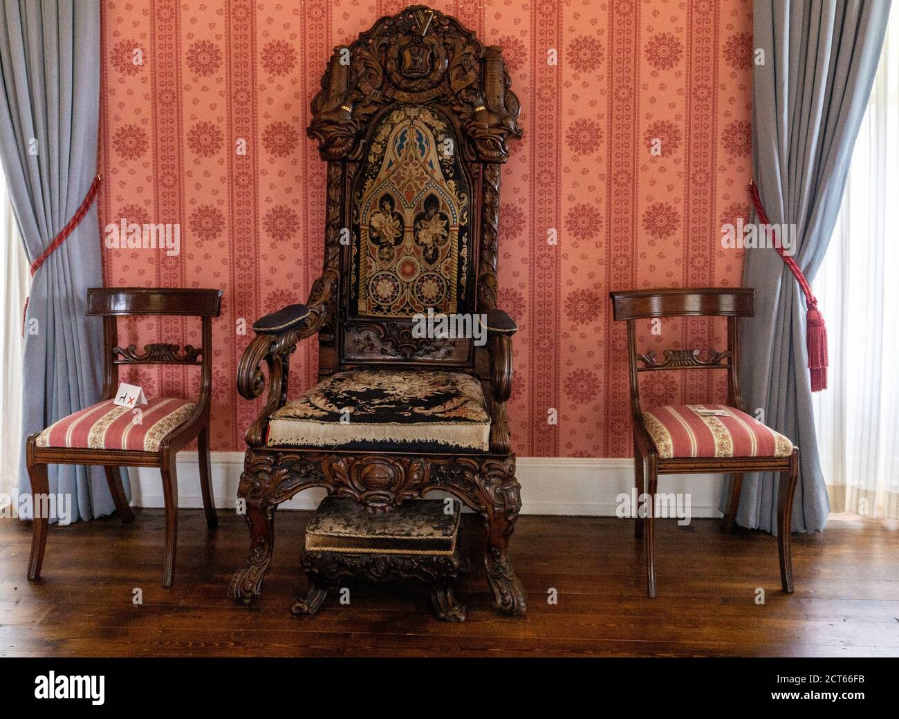 The chair Daniel O’Connell used in his ancestral home in Derrynane ...