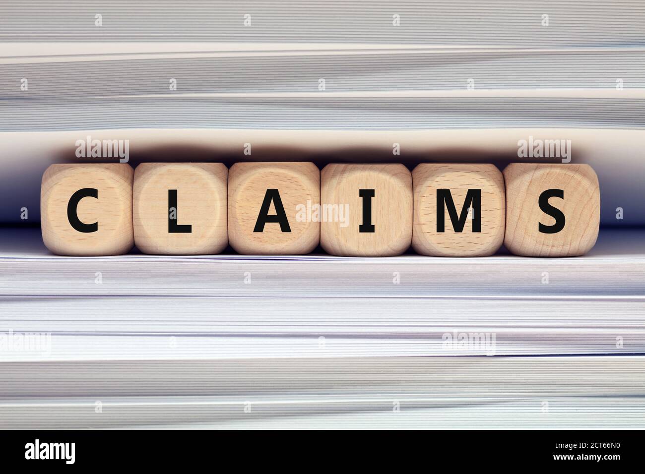 Claim word hi-res stock photography and images - Alamy