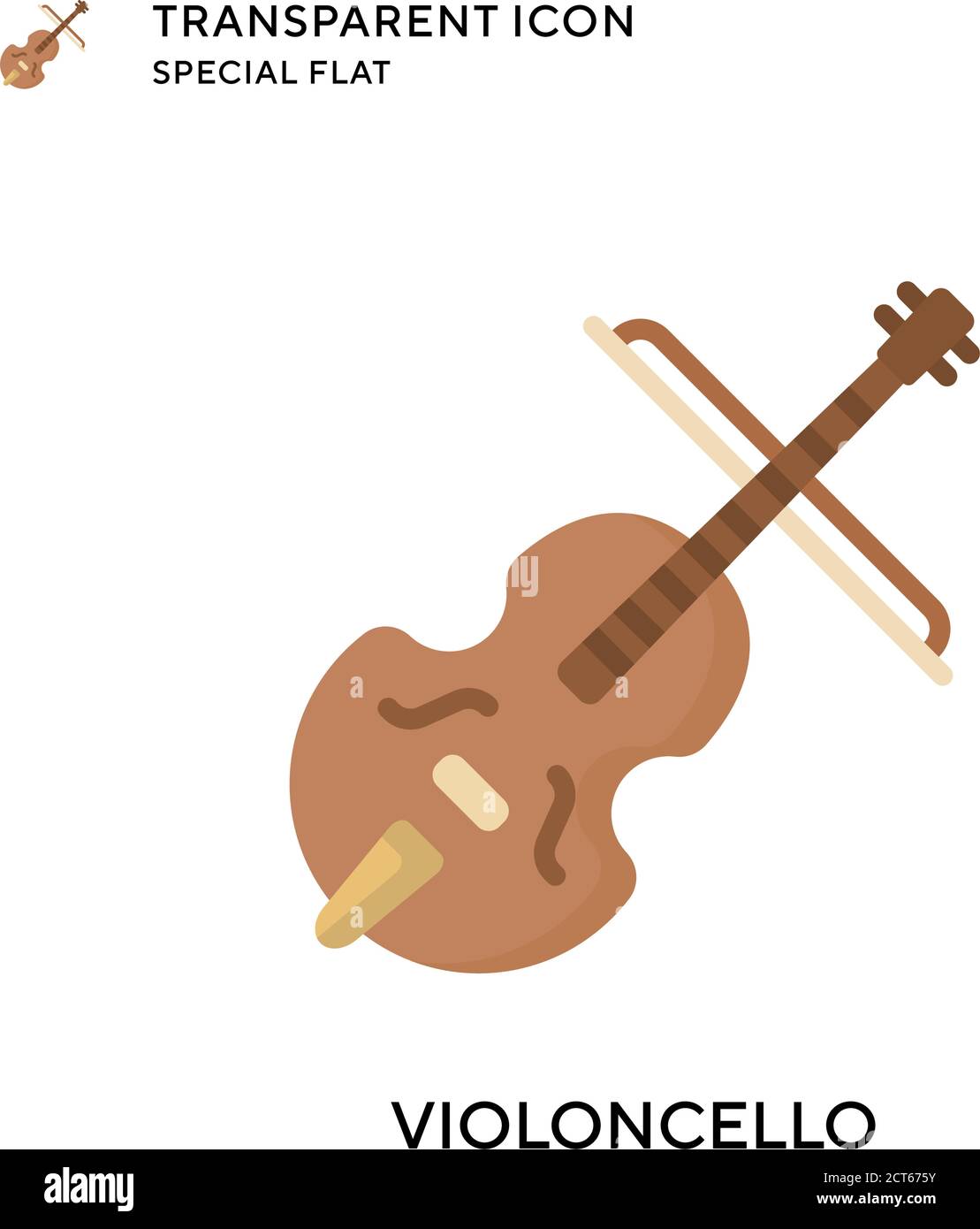 Outdoor cello player Stock Vector Images - Alamy