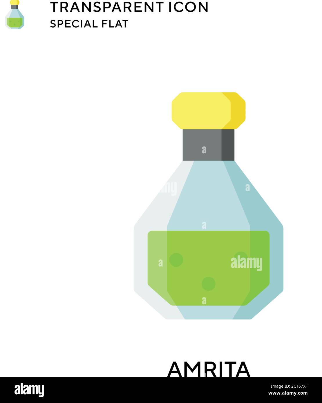 Amrita vector icon. Flat style illustration. EPS 10 vector Stock Vector ...