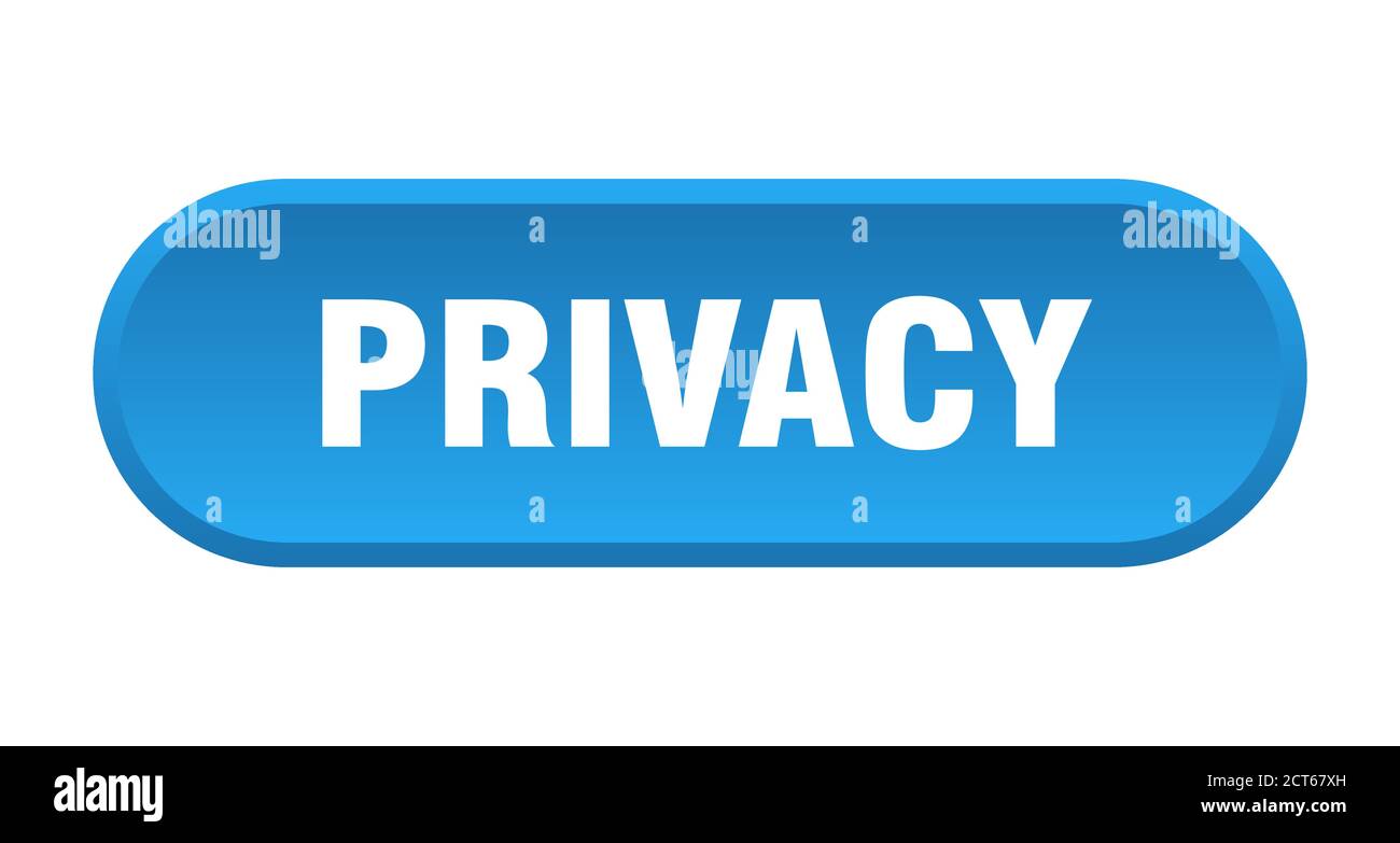 privacy button. rounded sign isolated on white background Stock Vector ...