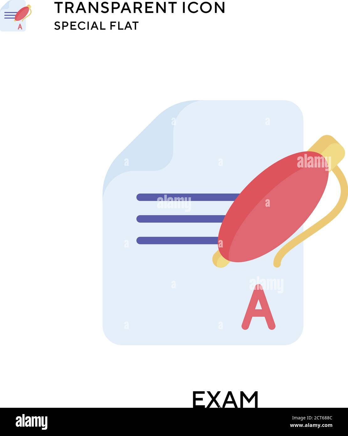 Exam taking classroom Stock Vector Images - Alamy