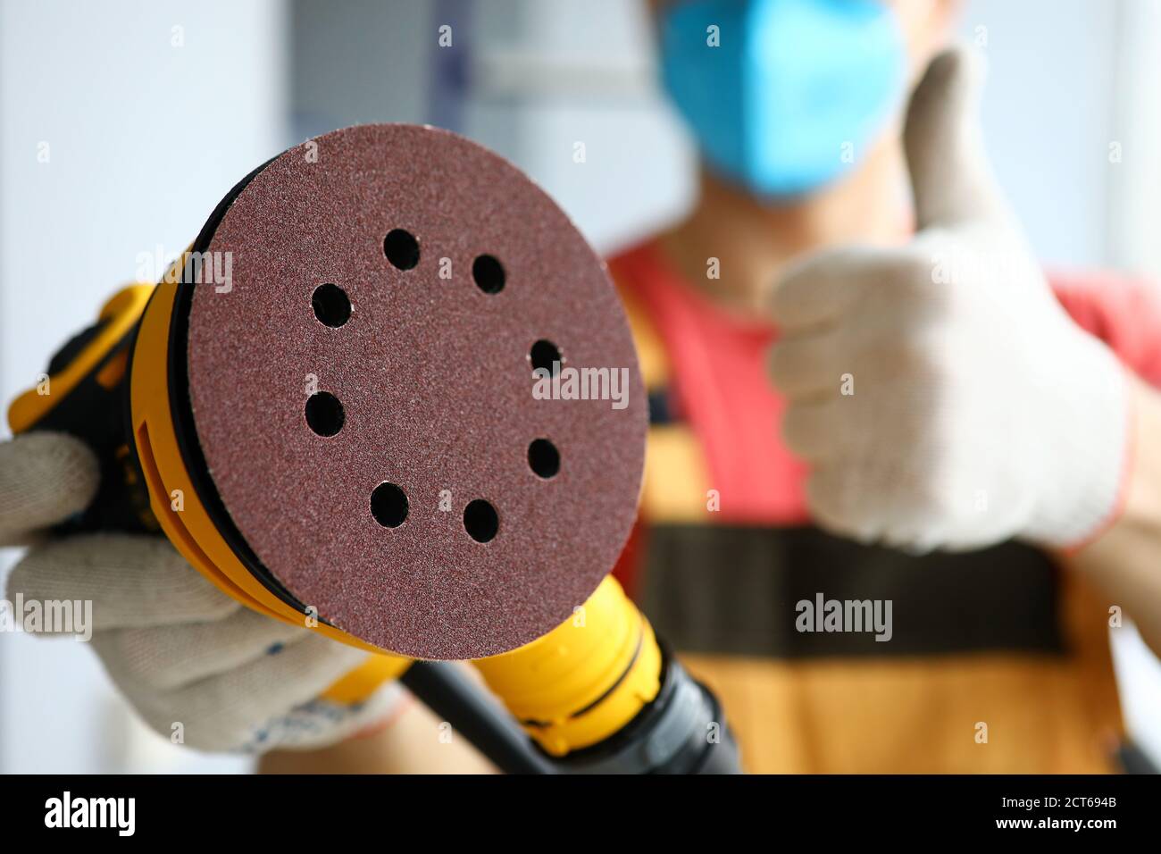 Hand emery grinder hi-res stock photography and images - Alamy