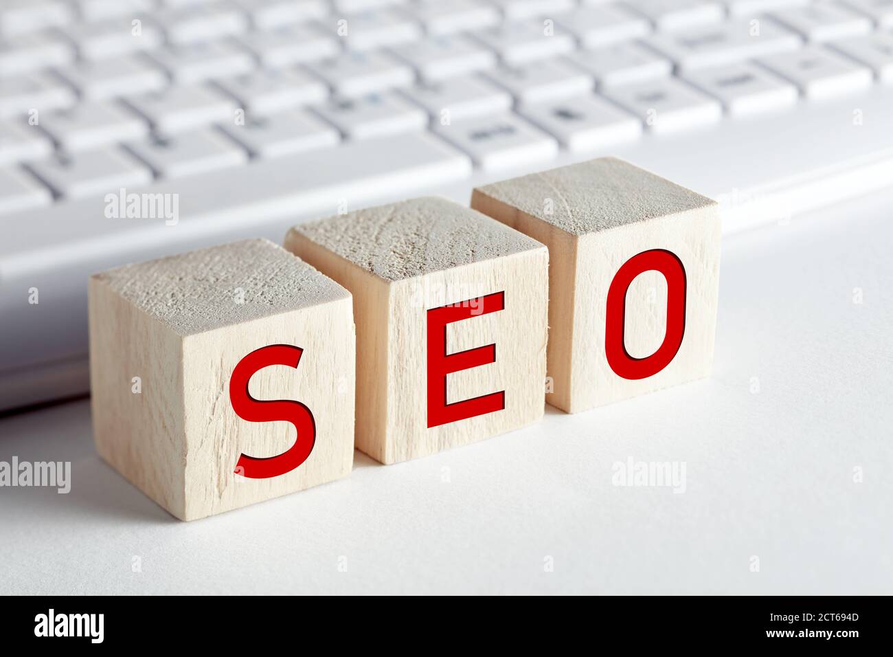 Alphabet blocks seo word hi-res stock photography and images - Alamy
