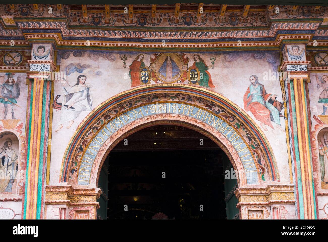 San Pedro de Andahuaylillas (aka Sistine Chapel of America), Peru ...