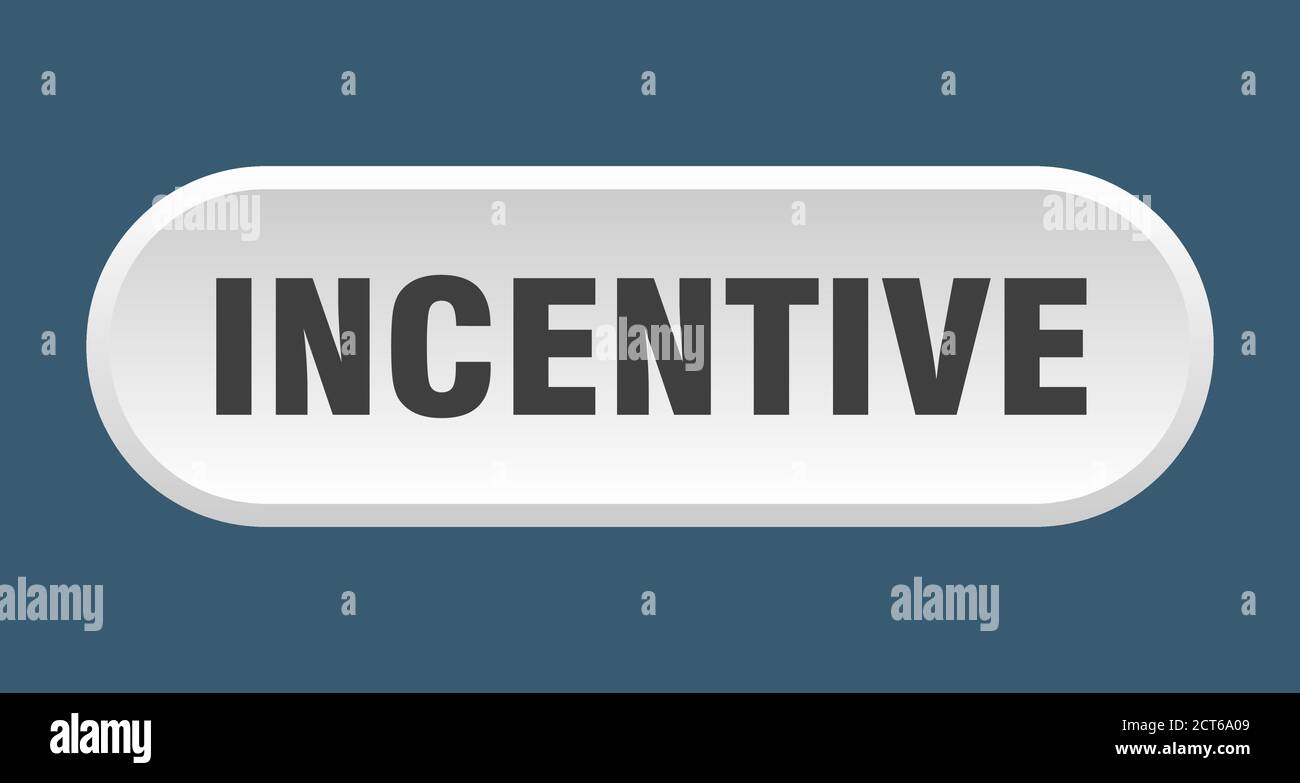 incentive button. rounded sign isolated on white background Stock Vector Image & Art - Alamy