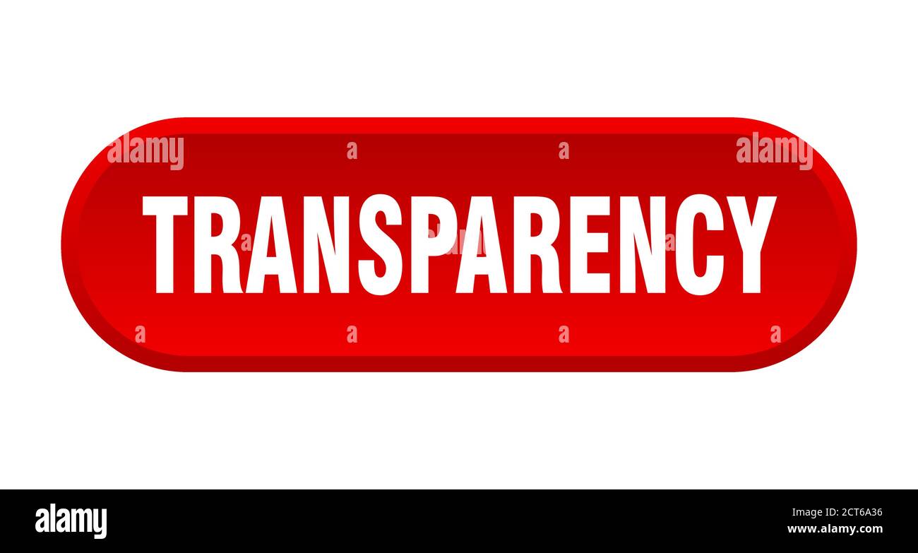transparency button. rounded sign isolated on white background Stock ...