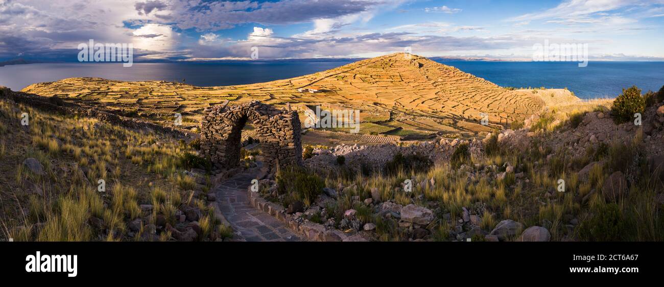 Pachamama (Mother Earth) Inca Ruins, Amantani Islands (Isla Amantani ...