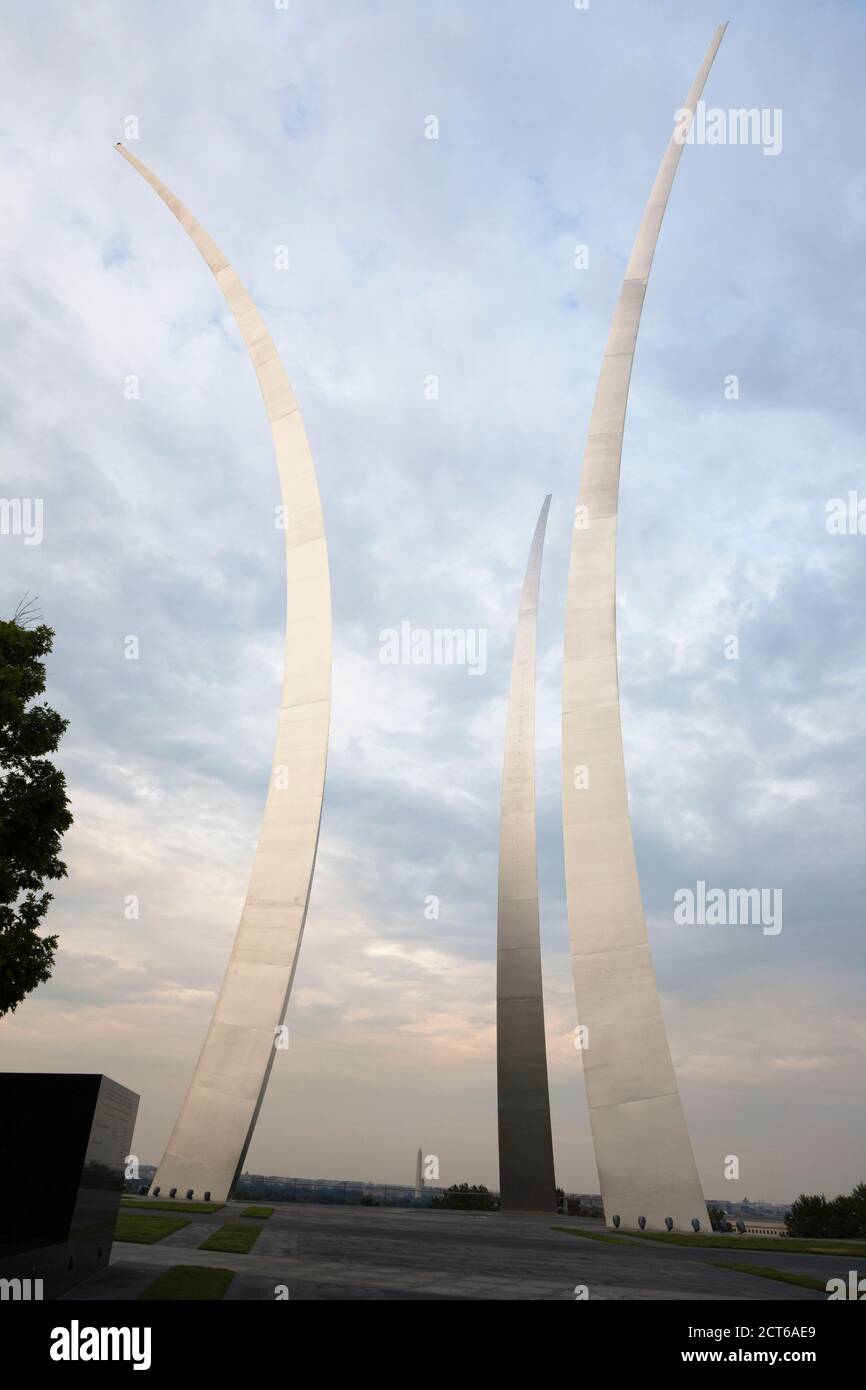 Air Force Memorial Stock Photo - Alamy