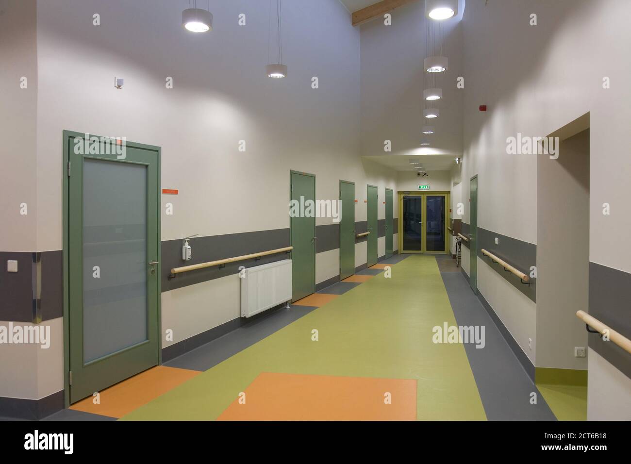 Nursing Home Hallway Stock Photo - Alamy