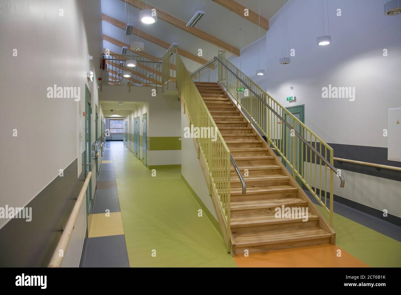Nursing Home Hallway Stock Photo - Alamy