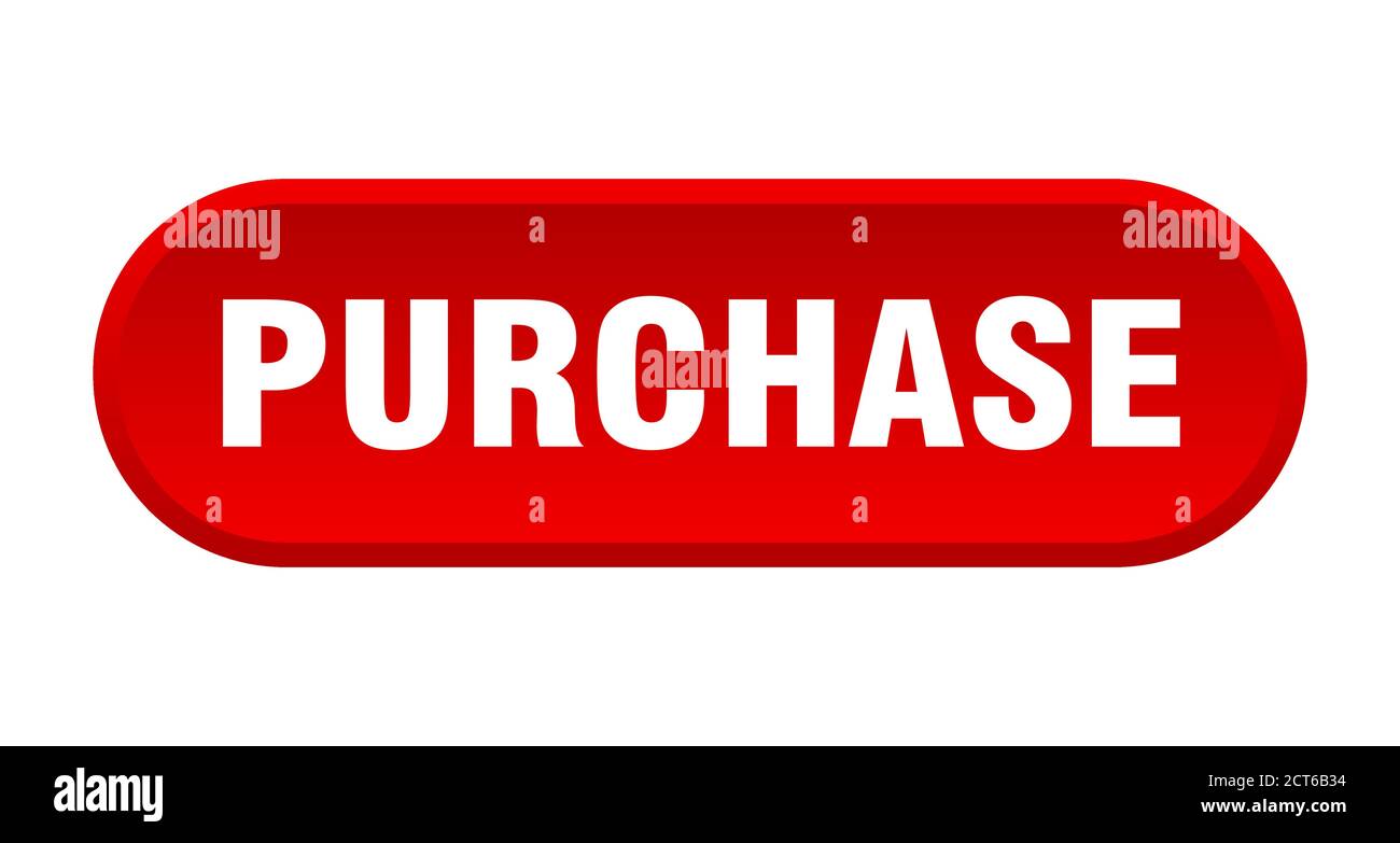 purchase button. rounded sign isolated on white background Stock Vector ...
