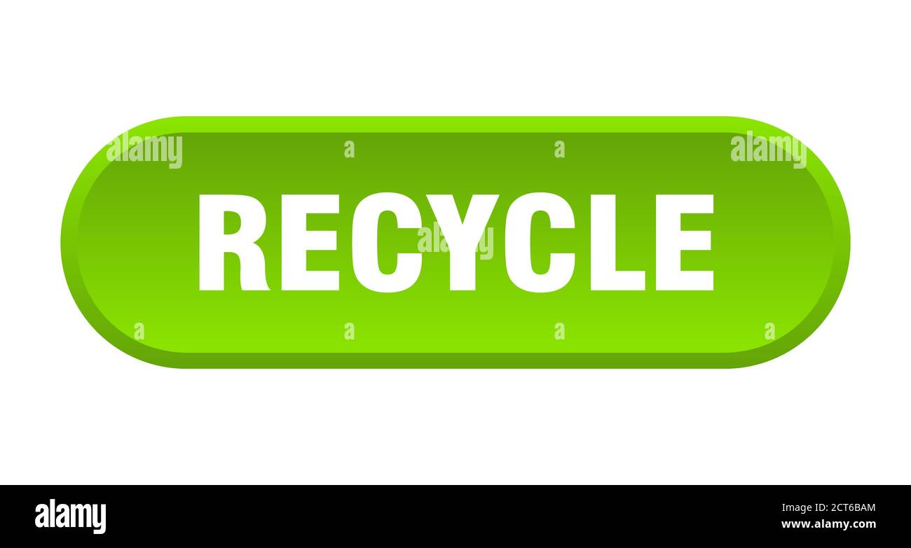 recycle button. rounded sign isolated on white background Stock Vector ...