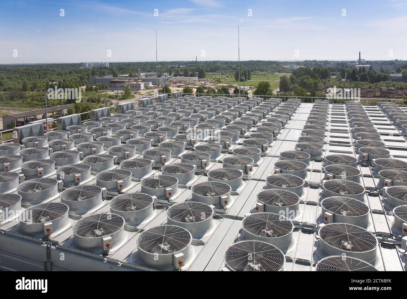 Power Plant Ventilation Stock Photo - Alamy
