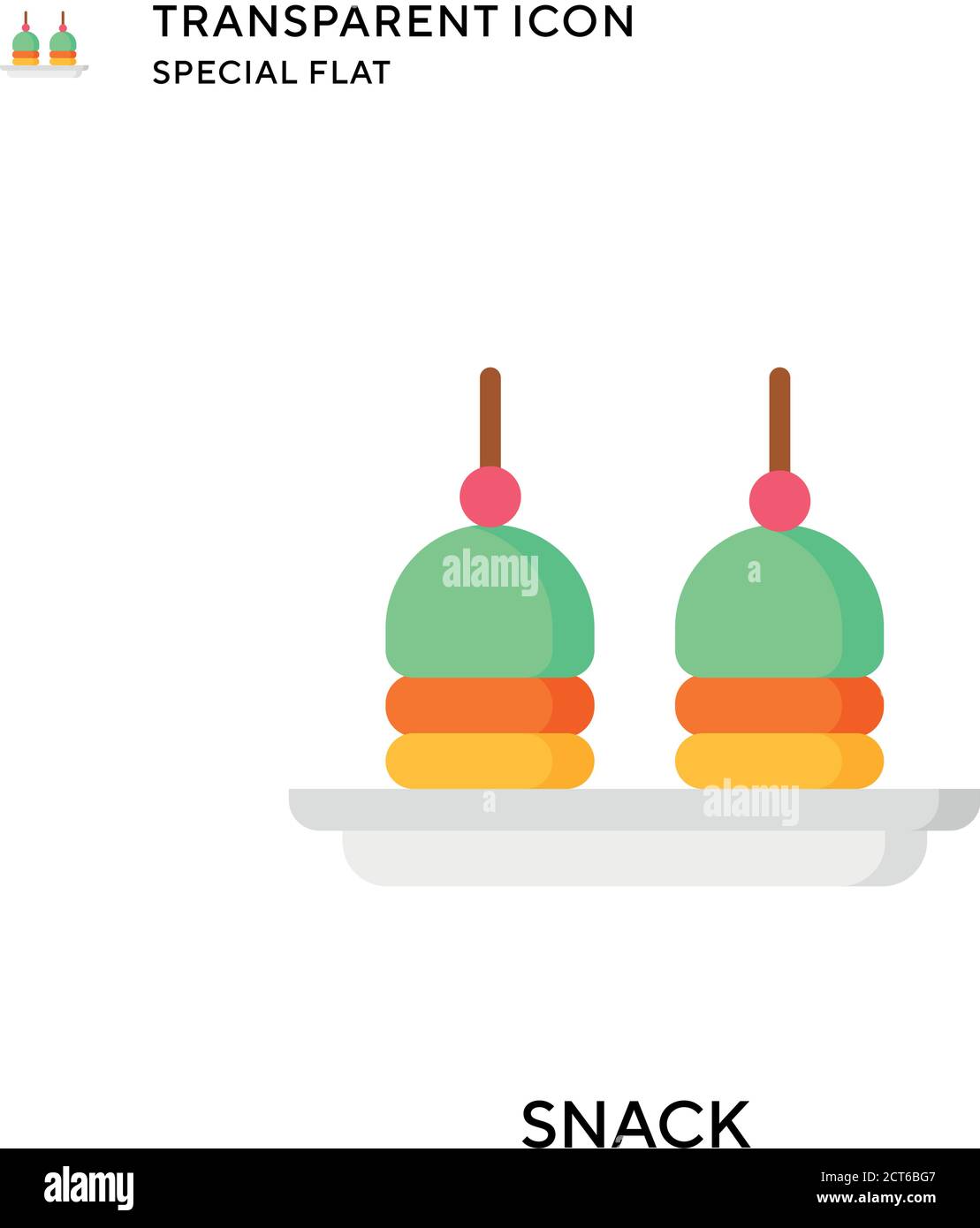 Crackers top view Stock Vector Images - Alamy