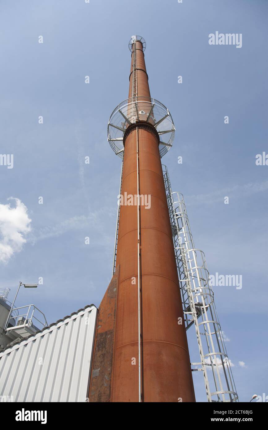 Circular Industrial Tower Stock Photo - Alamy