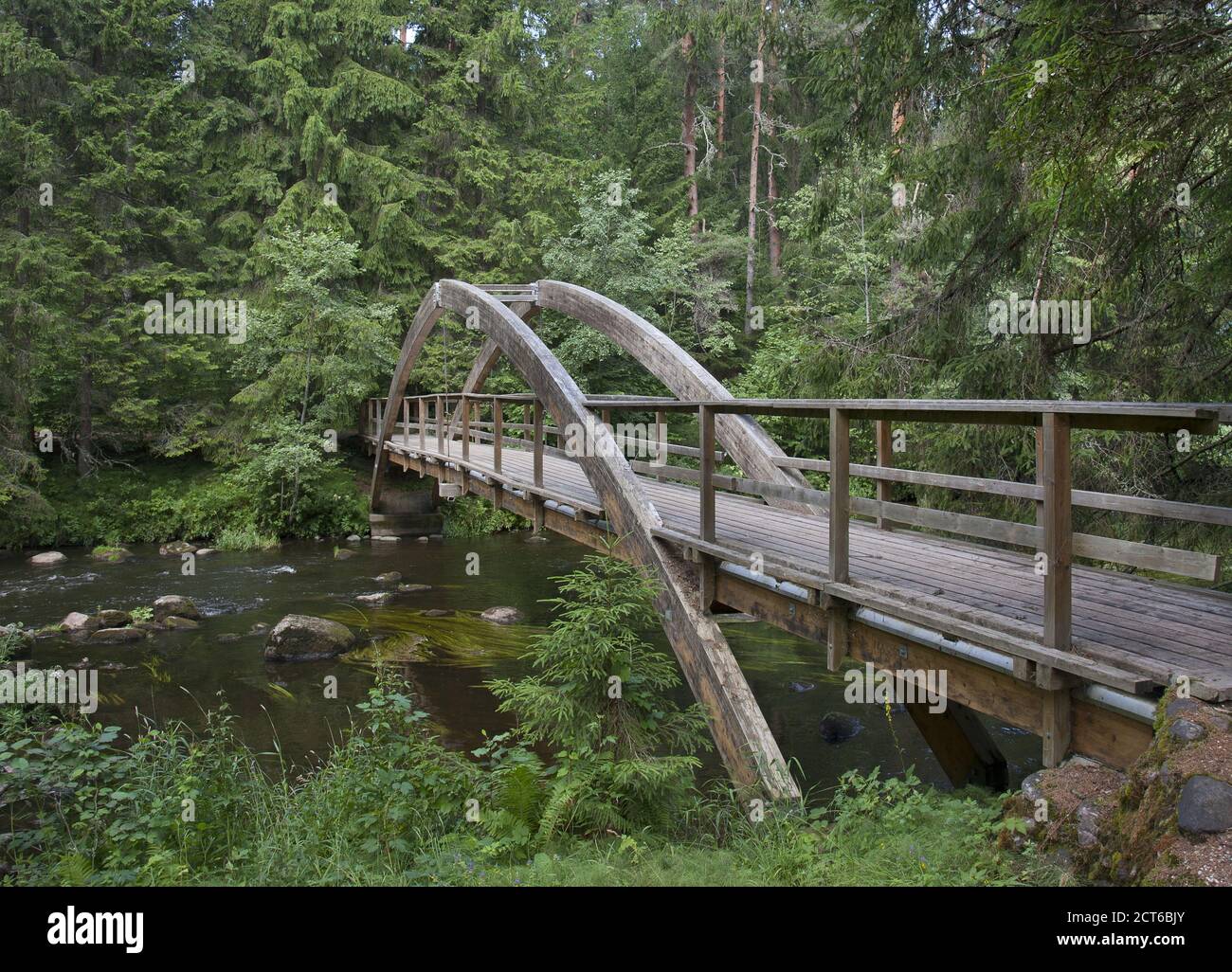 Bridge over River Stock Photo - Alamy