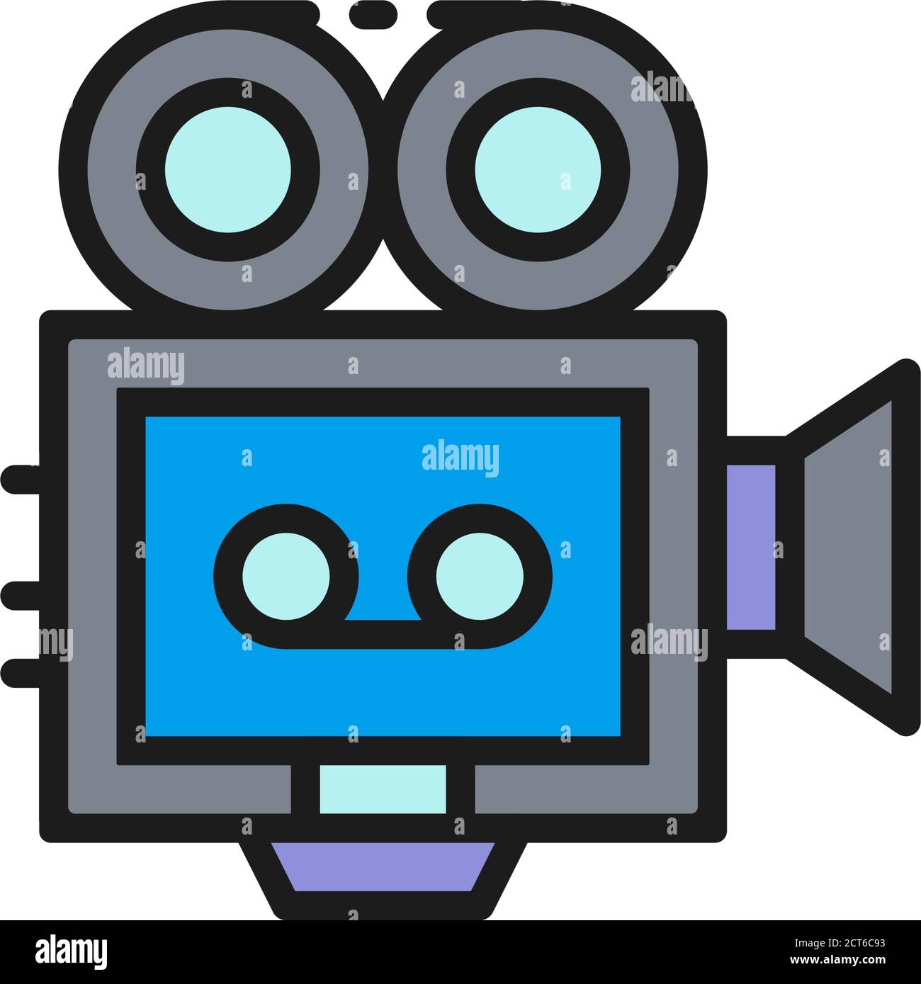 Cameraman cam Stock Vector Images - Alamy