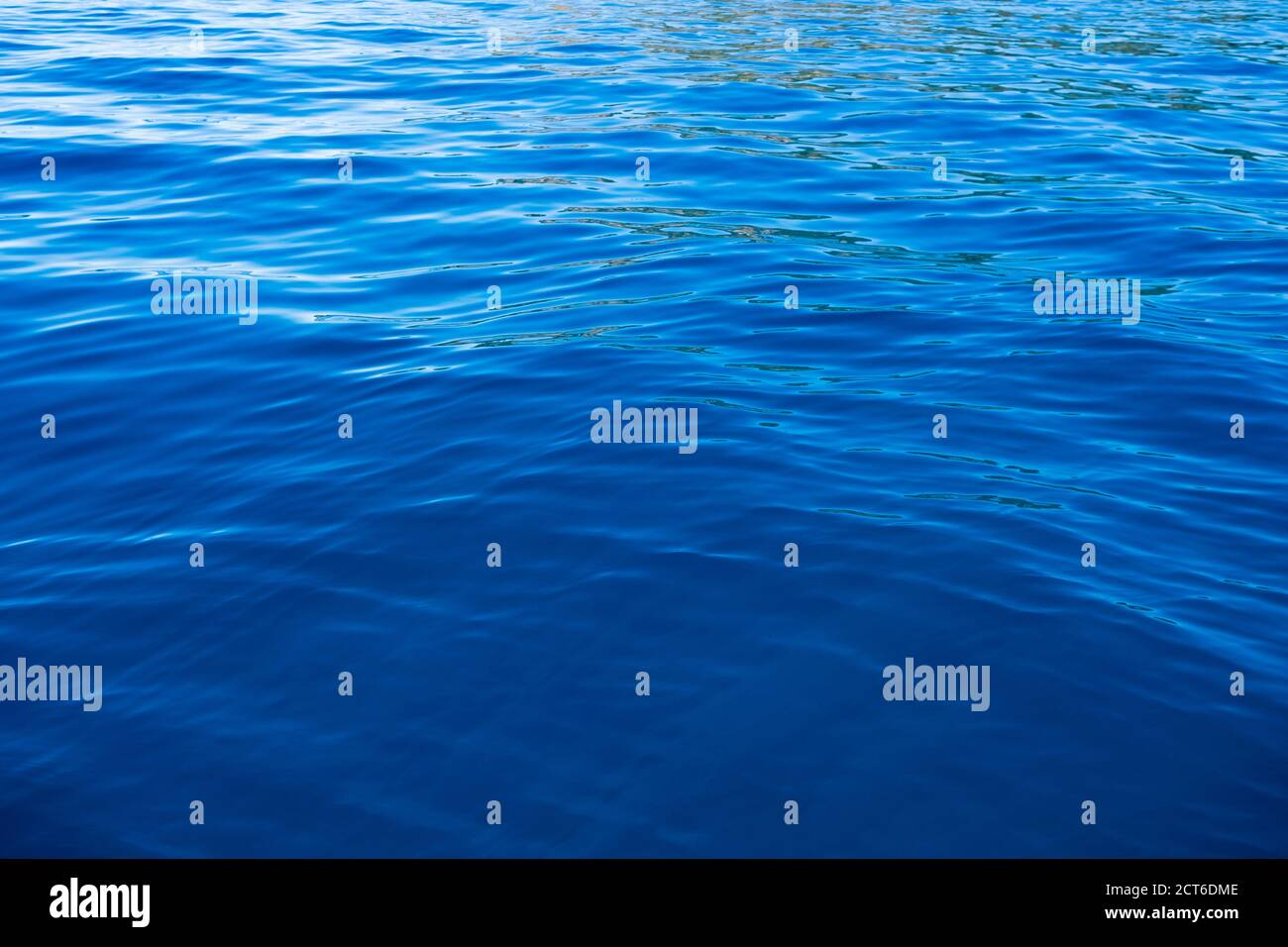 Detail of calm waters of a lake, ripples on the water Stock Photo - Alamy