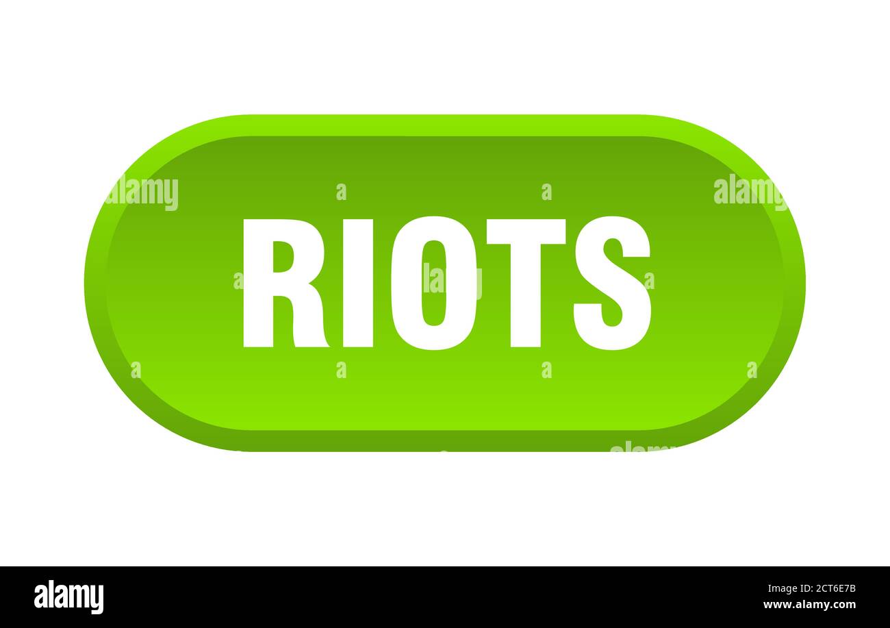 riots button. rounded sign isolated on white background Stock Vector ...