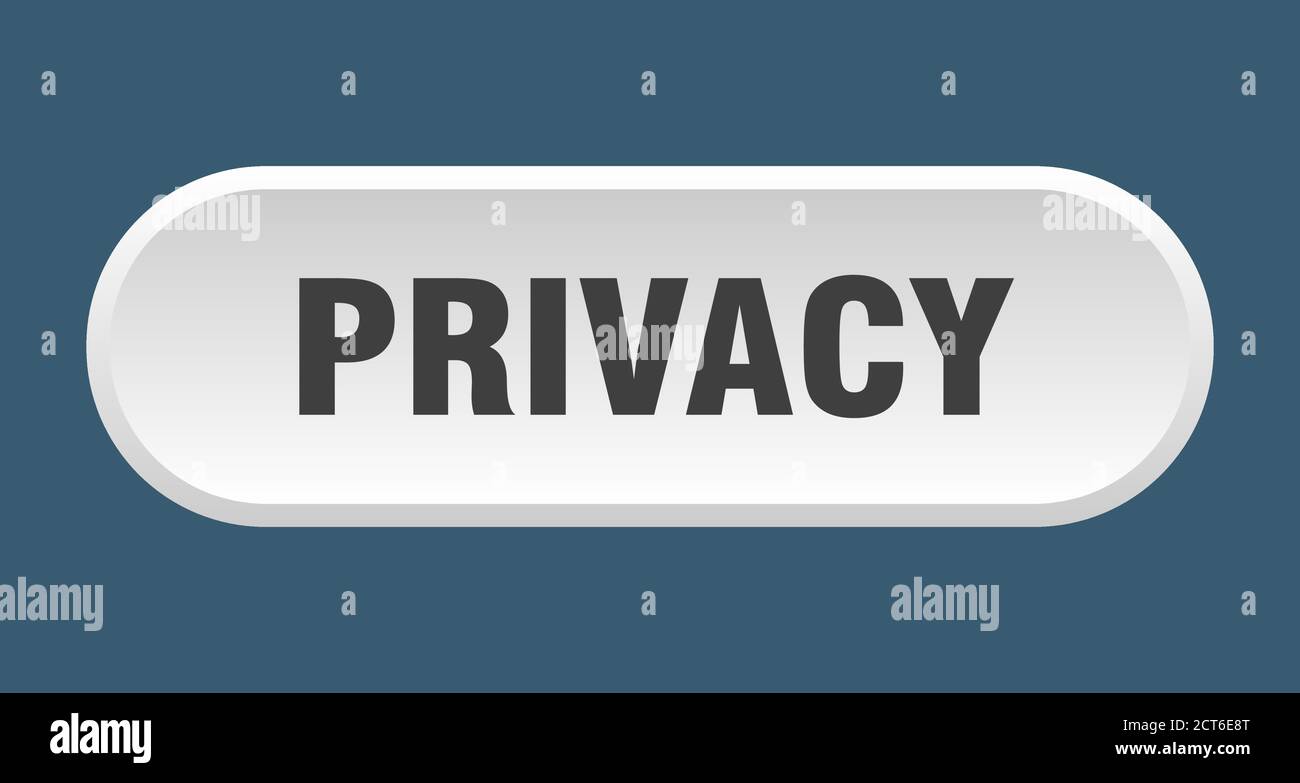privacy button. rounded sign isolated on white background Stock Vector ...