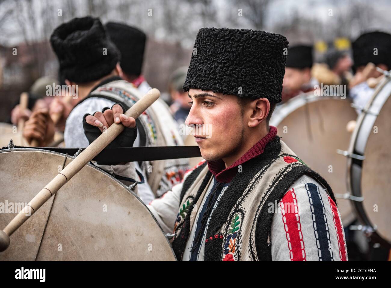Romania bear dancing hi-res stock photography and images - Alamy
