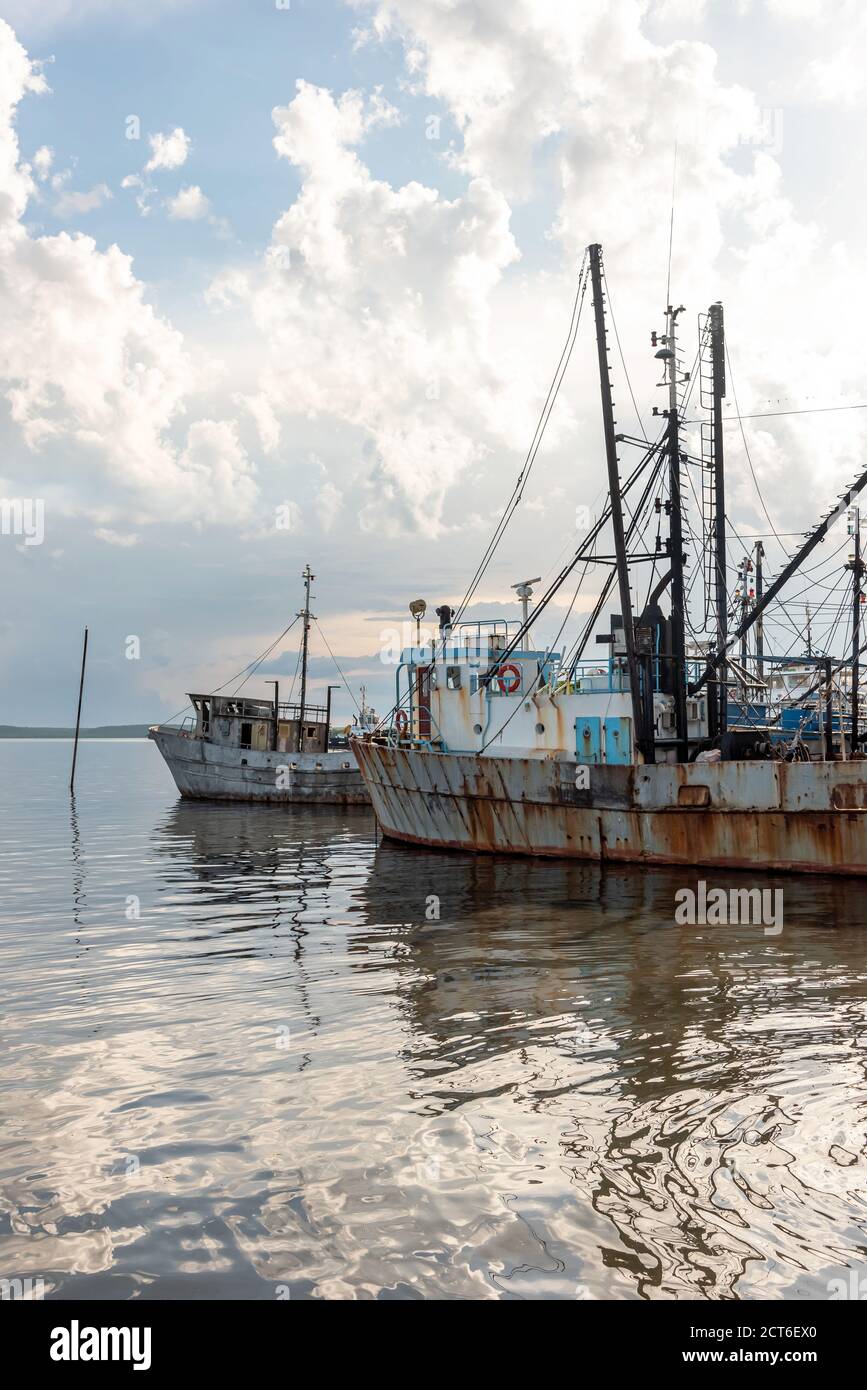 Old rusty boats Stock Photo - Alamy