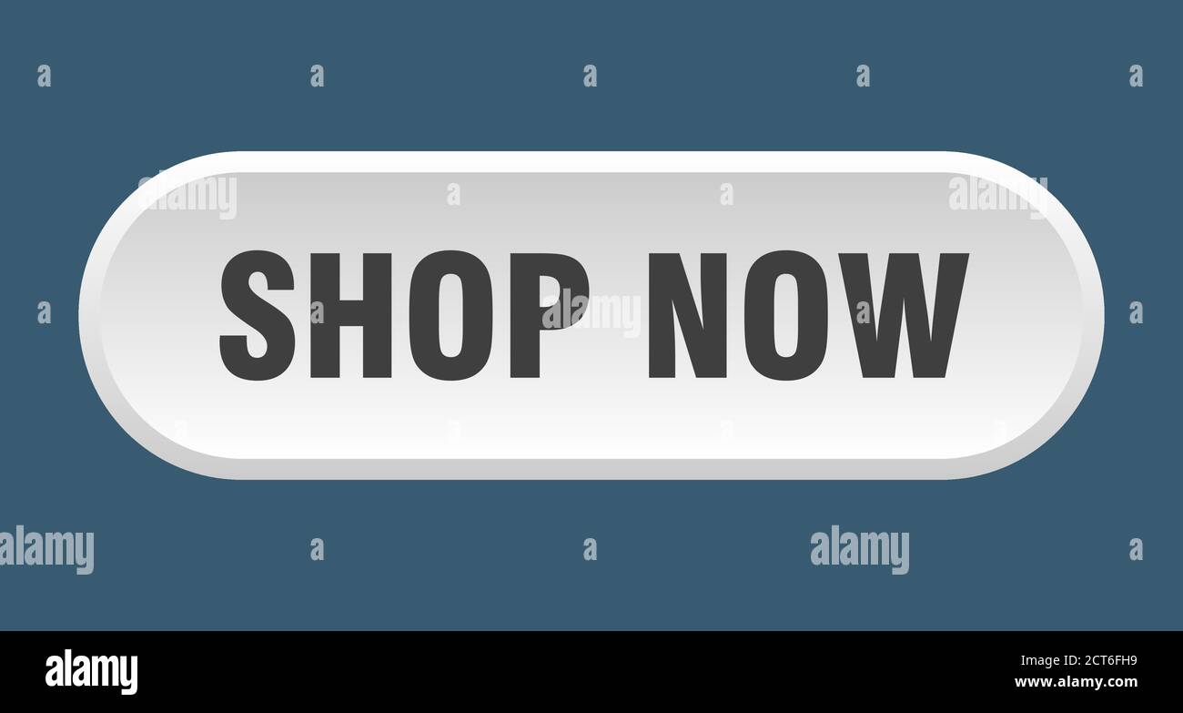 shop now button. rounded sign isolated on white background Stock Vector ...