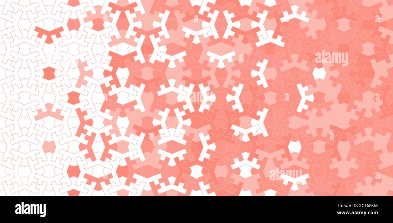 Geometric halftone texture with orange color tile disintegration ...