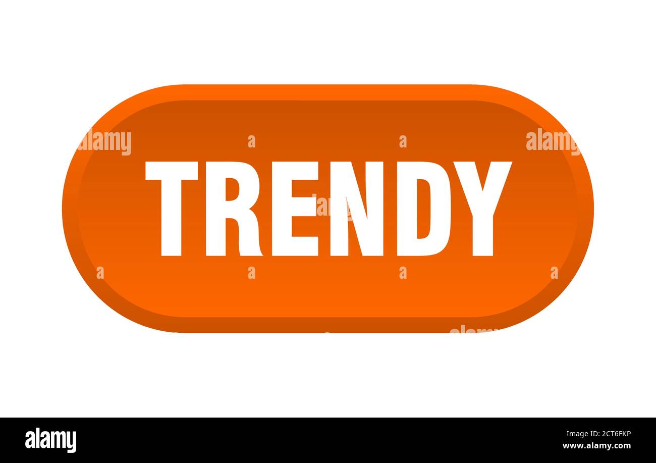 trendy button. rounded sign isolated on white background Stock Vector ...