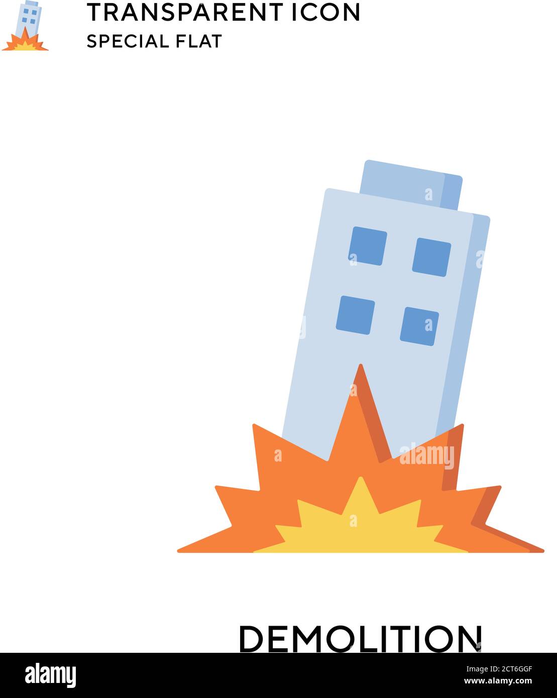 Demolition building interior Stock Vector Images - Alamy