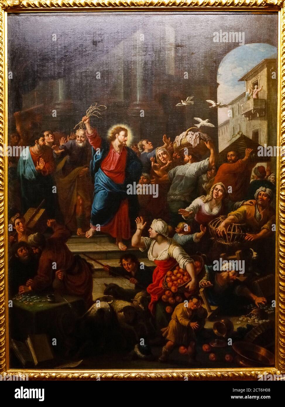 Jesus temple merchants hi-res stock photography and images - Alamy