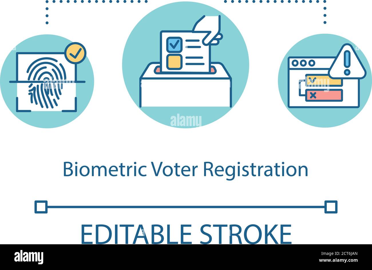 Electronic voting system Stock Vector Images - Alamy