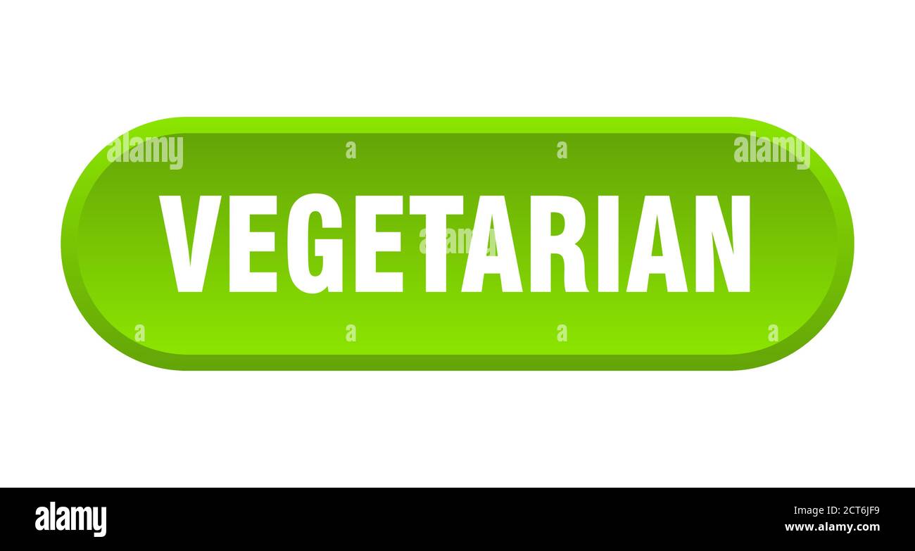 vegetarian button. rounded sign isolated on white background Stock Vector Image & Art - Alamy