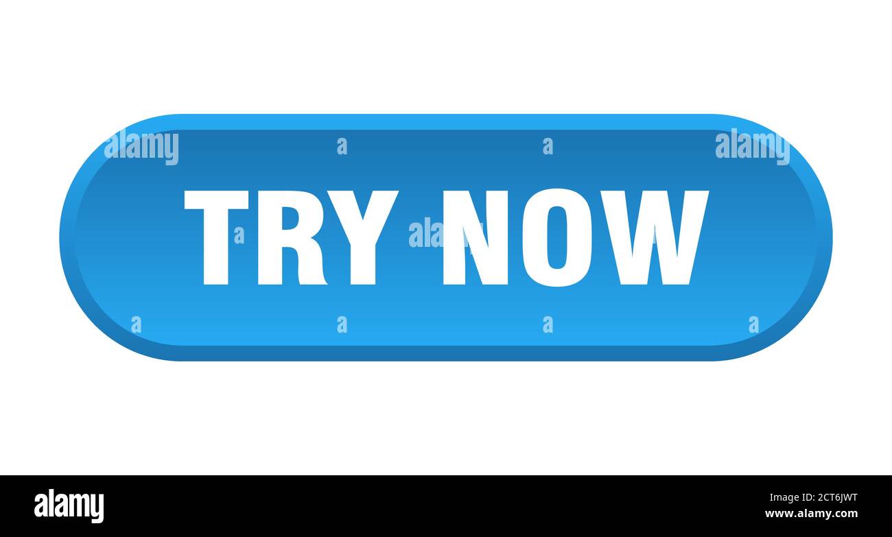 try now button. rounded sign isolated on white background Stock Vector ...