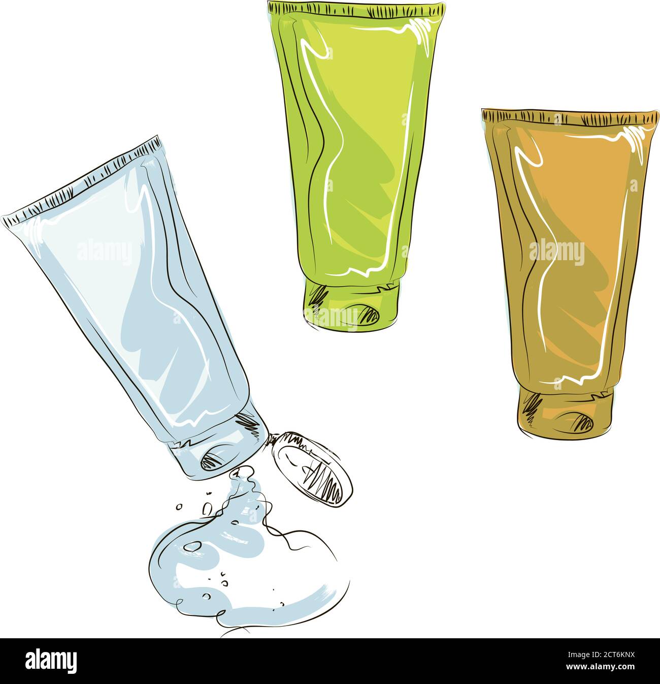 Facial Cleansing Foam Stock Vector Images Alamy