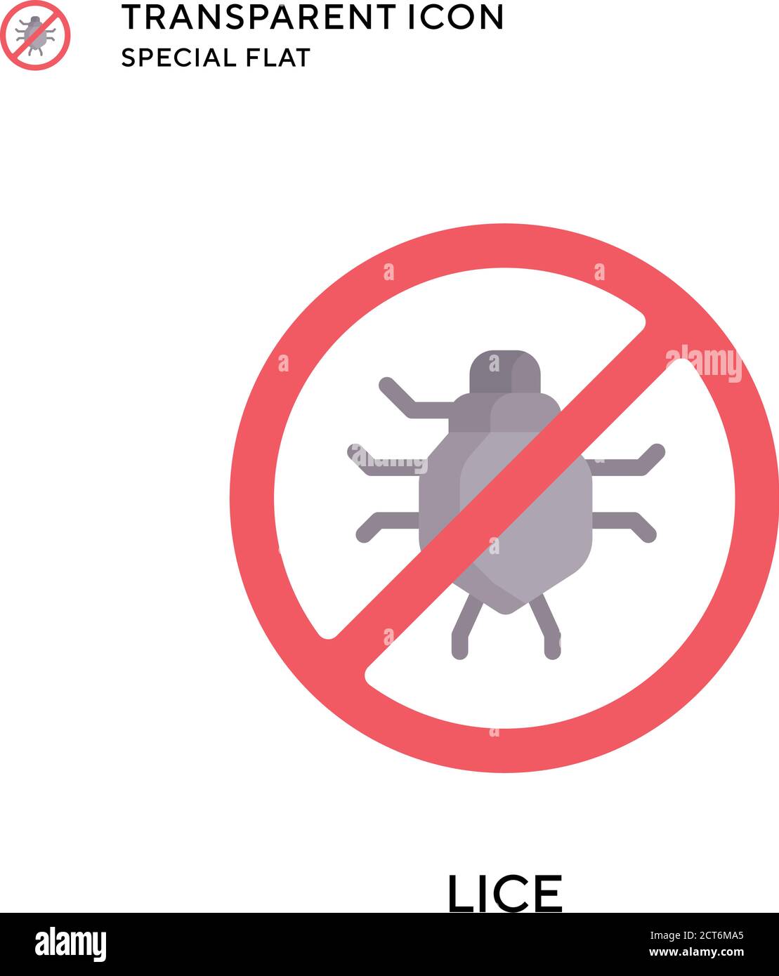 Human head lice infestation Stock Vector Images - Alamy