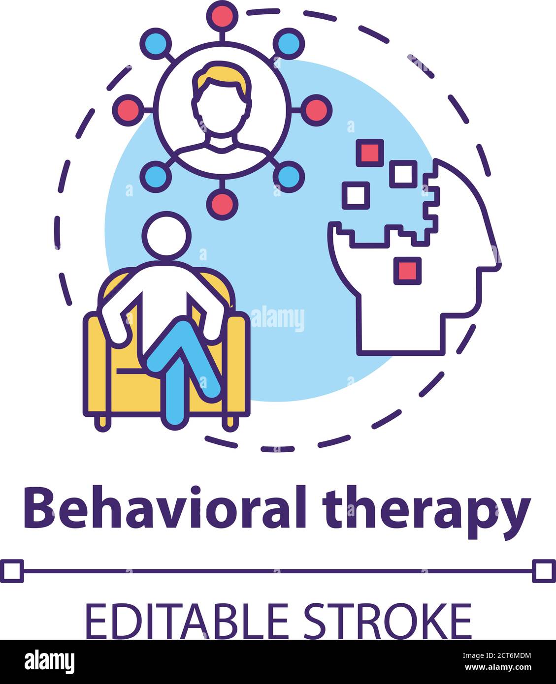 Cbt session Stock Vector Images - Alamy