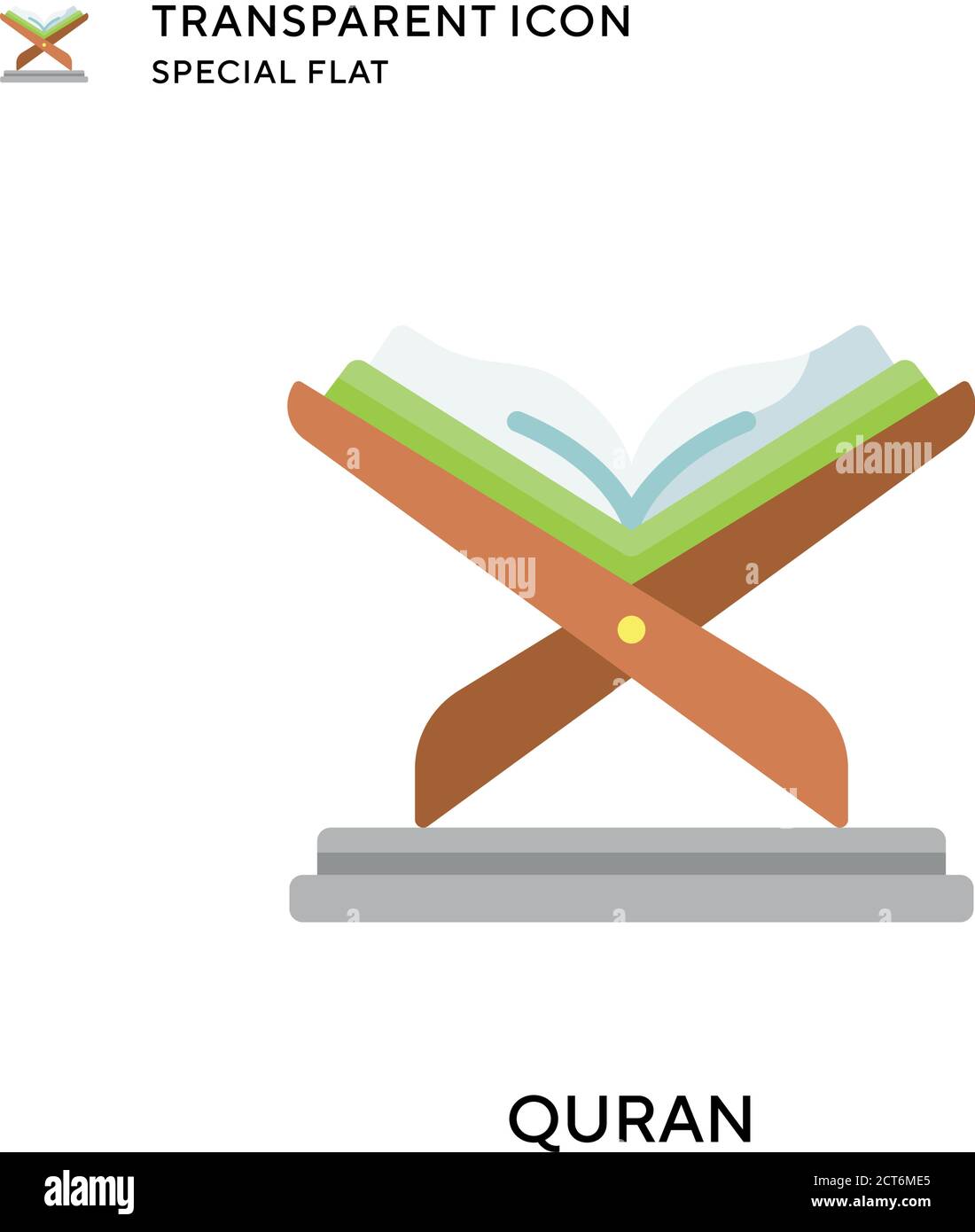 Reading quran icon vector vectors hi-res stock photography and images ...