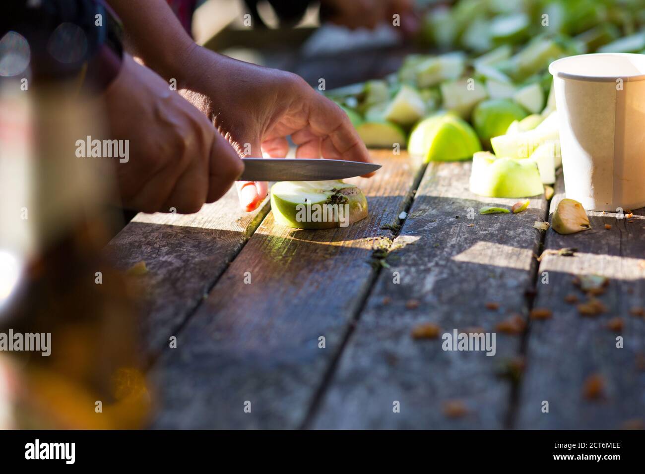 Traditional Cider made by hand Stock Photo - Alamy