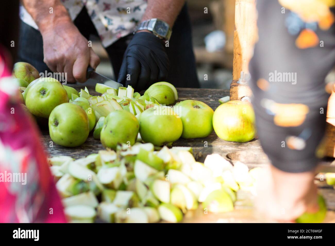 Traditional Cider made by hand Stock Photo - Alamy